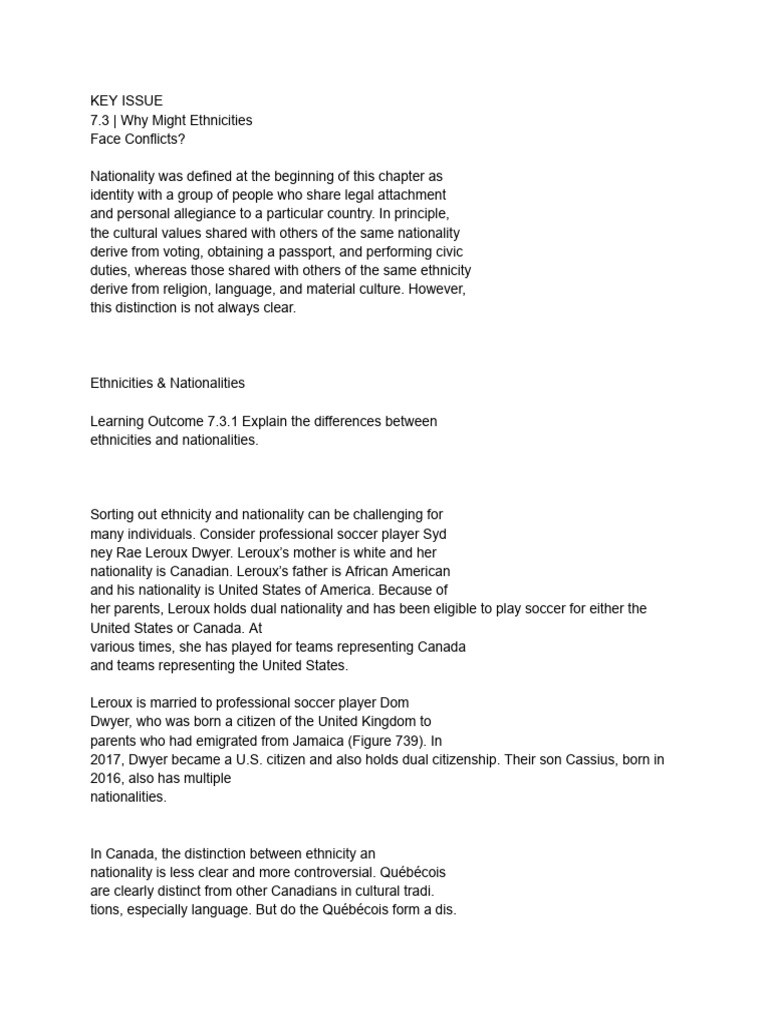 AP HUG Chapter 7 Book | PDF | Hutu | South Sudan