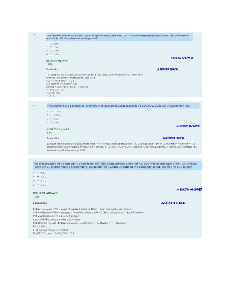 Nism Sums | PDF