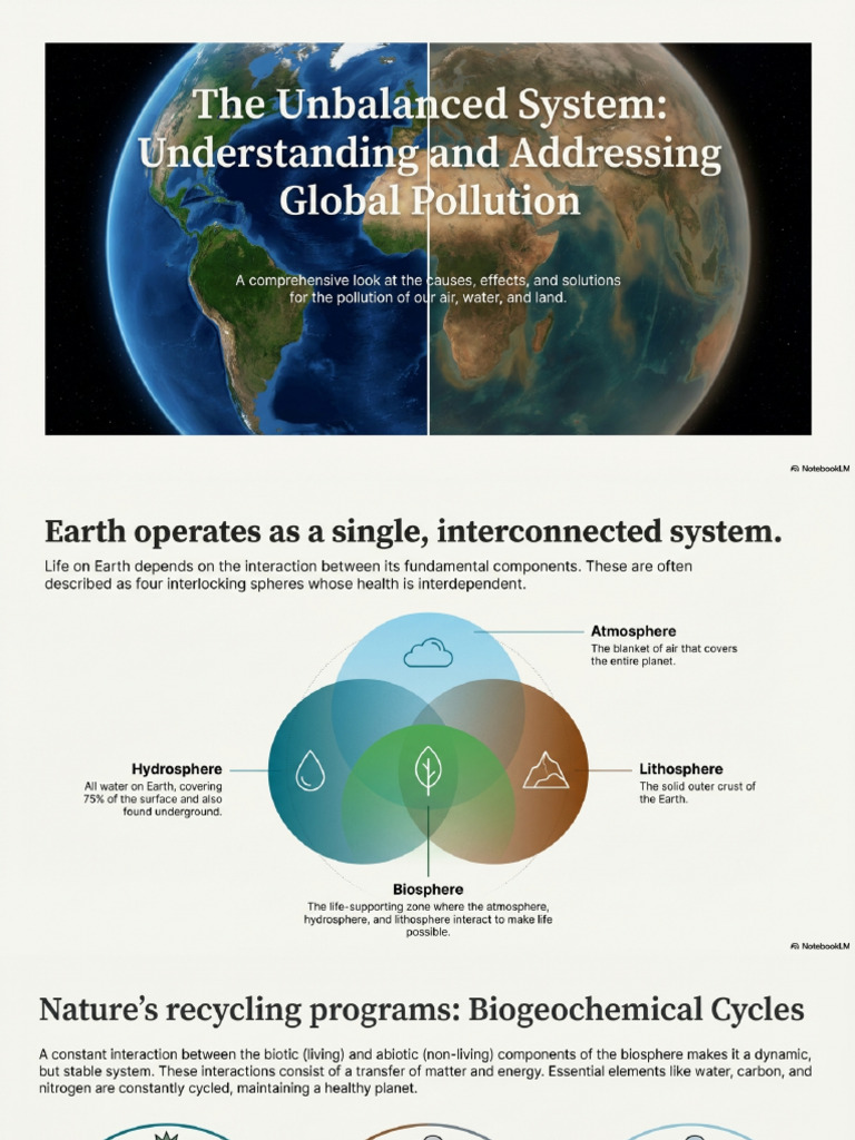 Planetary Balance Restoring Earths Systems | PDF