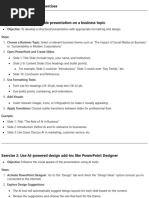 PowerPoint 2019 SAM Project 1a Guide | PDF | Microsoft Power Point ...