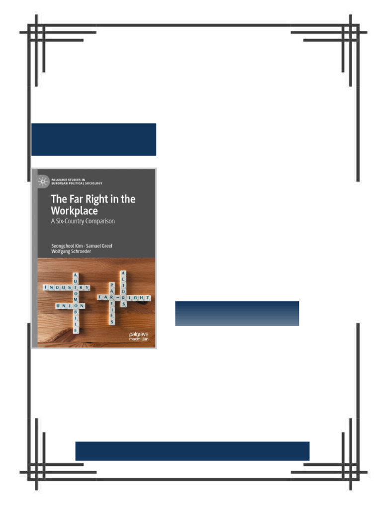 The Far Right in the Workplace: A Six-Country Comparison 1st Edition Seongcheol Kim eBook ...