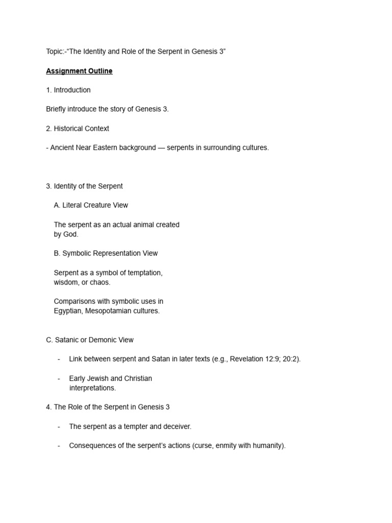 Gen 3 - Outline | PDF