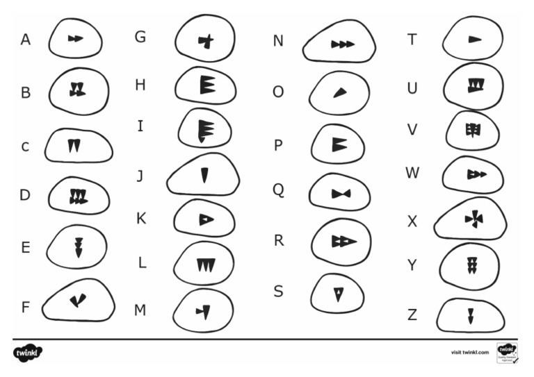 T TP 2678458 Cuneiform Alphabet Colouring Sheet Ver 1 | PDF