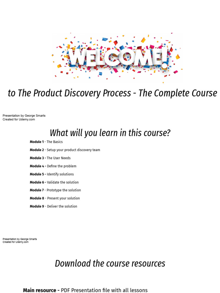 Complete Product Discovery Course | PDF | Prototype | Brainstorming