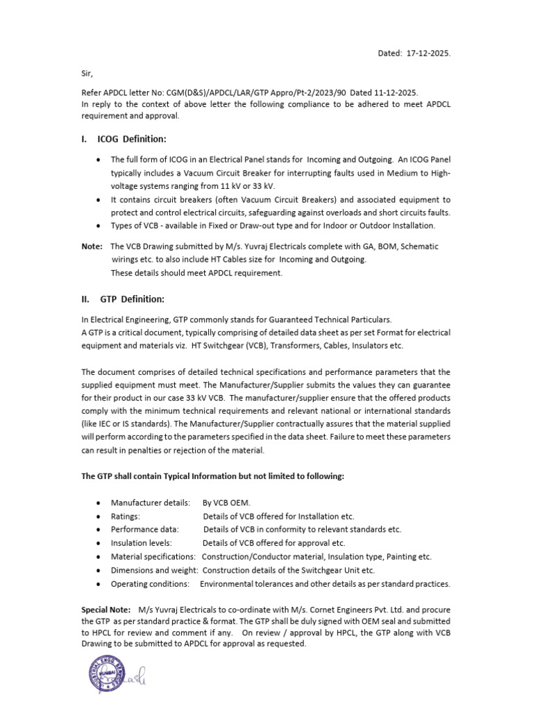 Compliance to APDCL Letter | PDF | Insulator (Electricity) | Electricity