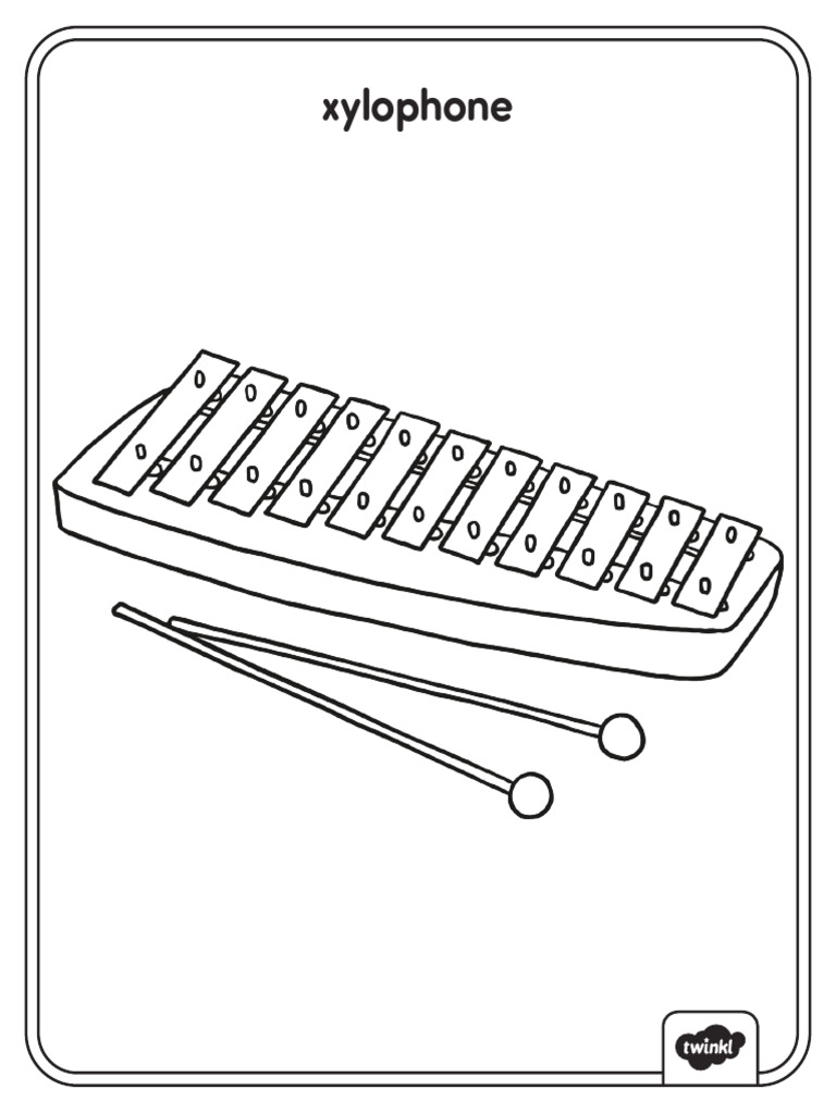Musical Instrument Coloring Sheets Us Mu 1700598116 Ver 1 | PDF