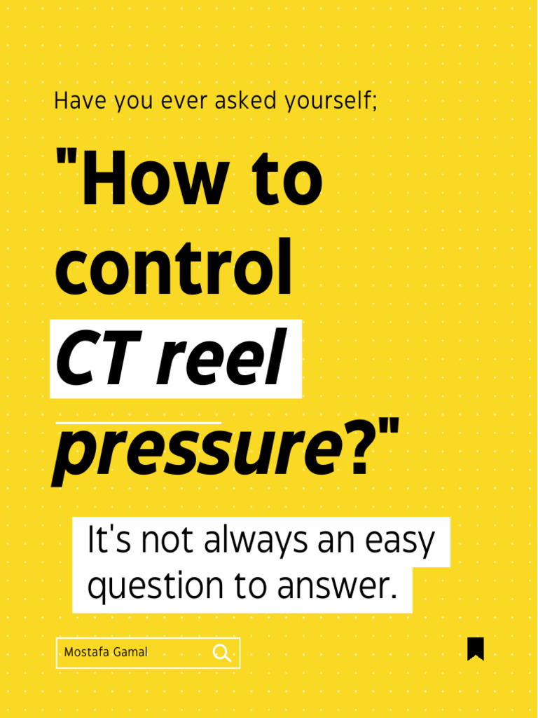 CT Reel Pressure | PDF