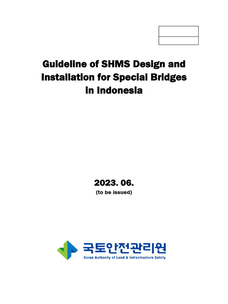 Guideline of SHMS Design and Installation for Special Bridge(ENG)_(2023 ...