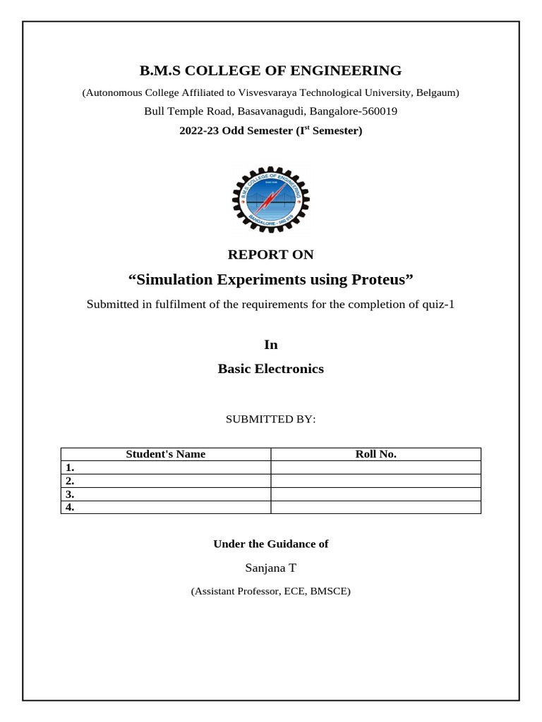 Front Sheet | PDF