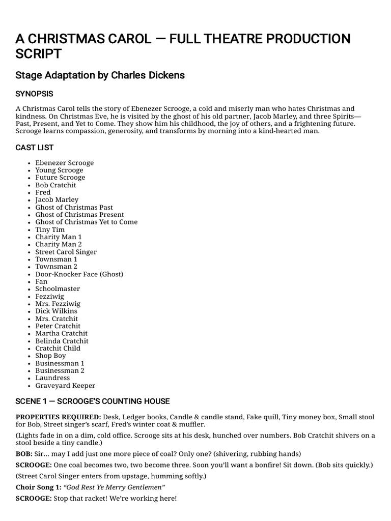 text to pdf | PDF | Ebenezer Scrooge | A Christmas Carol