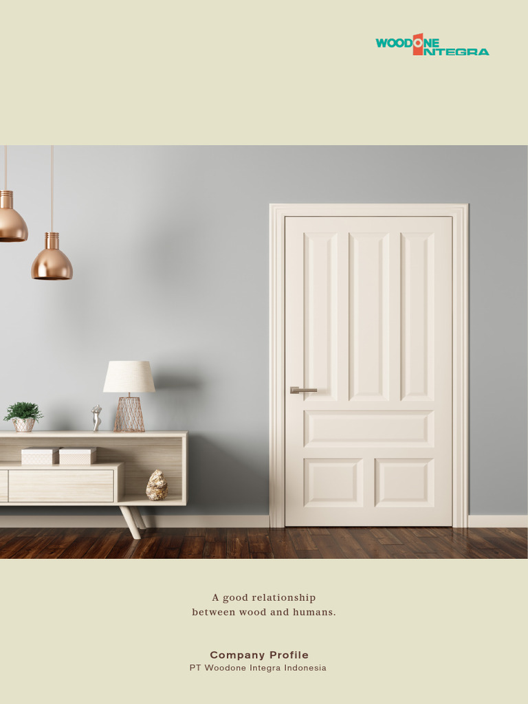 WOODONE INTEGRA COMPANY PROFILE | PDF | Door | Wood