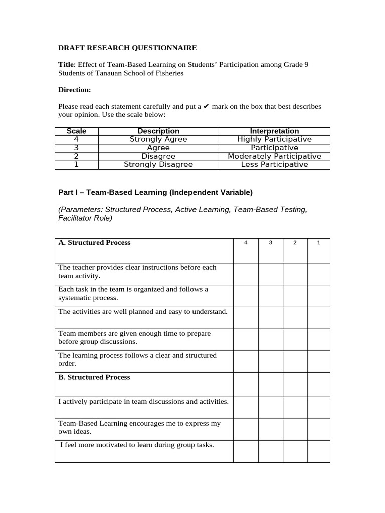 Team-Based Learning Impact on Grade 9 Engagement | PDF | Teachers ...