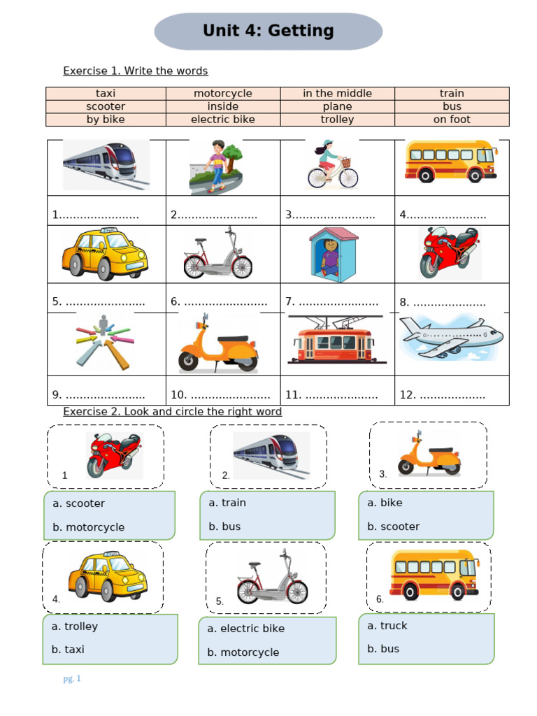 - Bài Tập Bổ Trợ Family and Friends Nation Edition 5 Kì 1 Unit 4 | PDF
