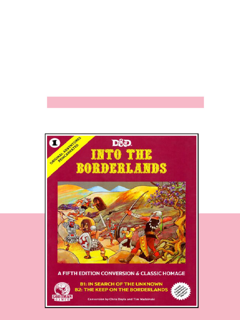 Original Adventures Reincarnated 1 Into The Borderlands Hardcover ...