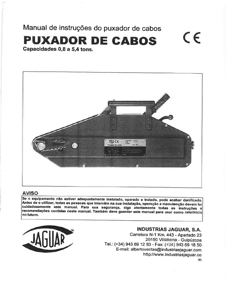 Manual - Jaguar - ATCA | PDF