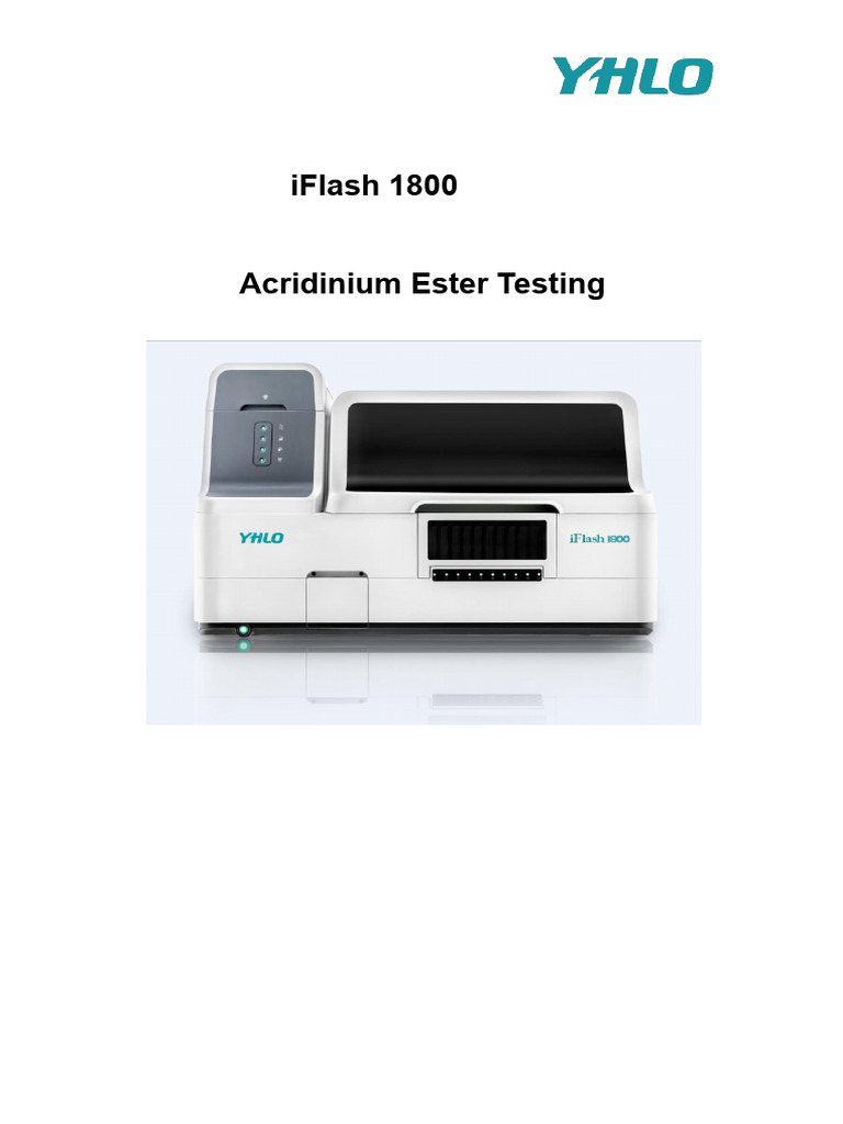 Acridinium Ester Testing | PDF | Chemistry