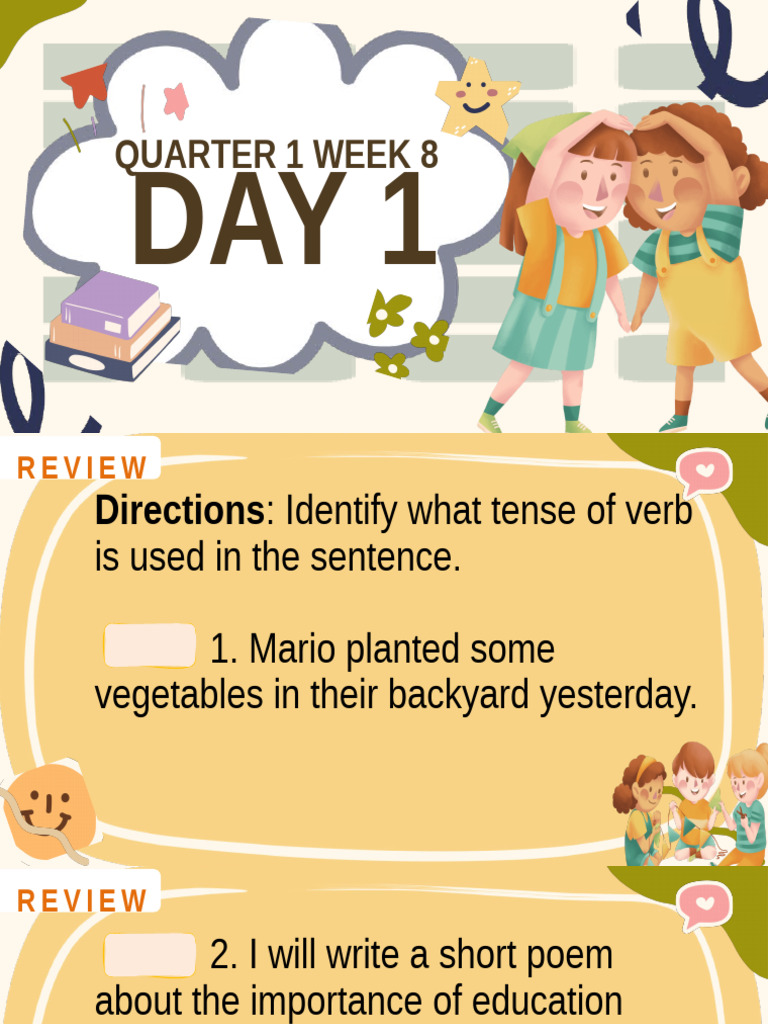 g6q1 Week 8 English Ppt | PDF | Books | Knowledge