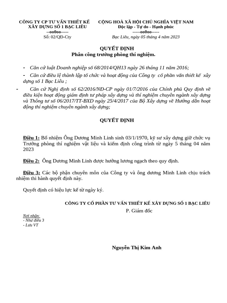 9.Qd Bo Nhiem Truong Phong | PDF