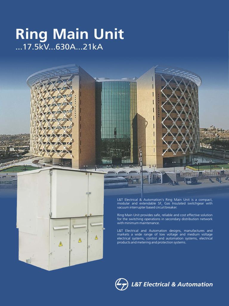 RMU Flyer - Front Type | PDF | Electrical Components | Manufactured Goods