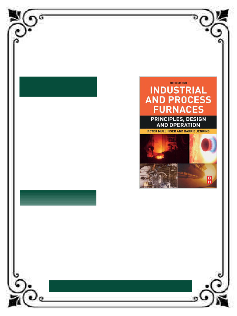 Industrial and Process Furnaces Principles Design and Operation 3rd ...