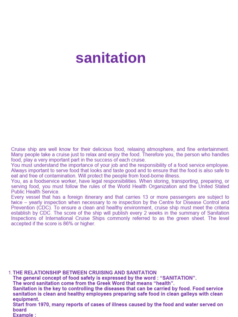 8.SANITATION AT SEA - Copy.pptx_20251225_024613_0000 | PDF | Hygiene ...