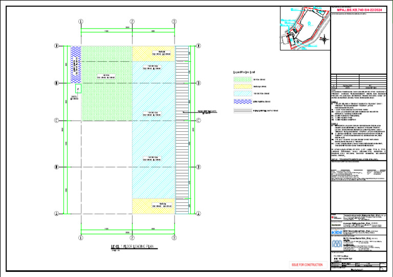 Tim2 p2 04 s 011 Level 1 Floor Loading Plan | PDF