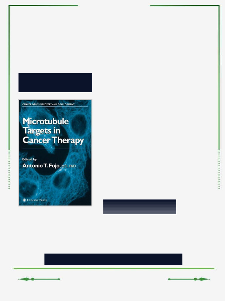 The Role of Microtubules in Cell Biology Neurobiology and Oncology ...