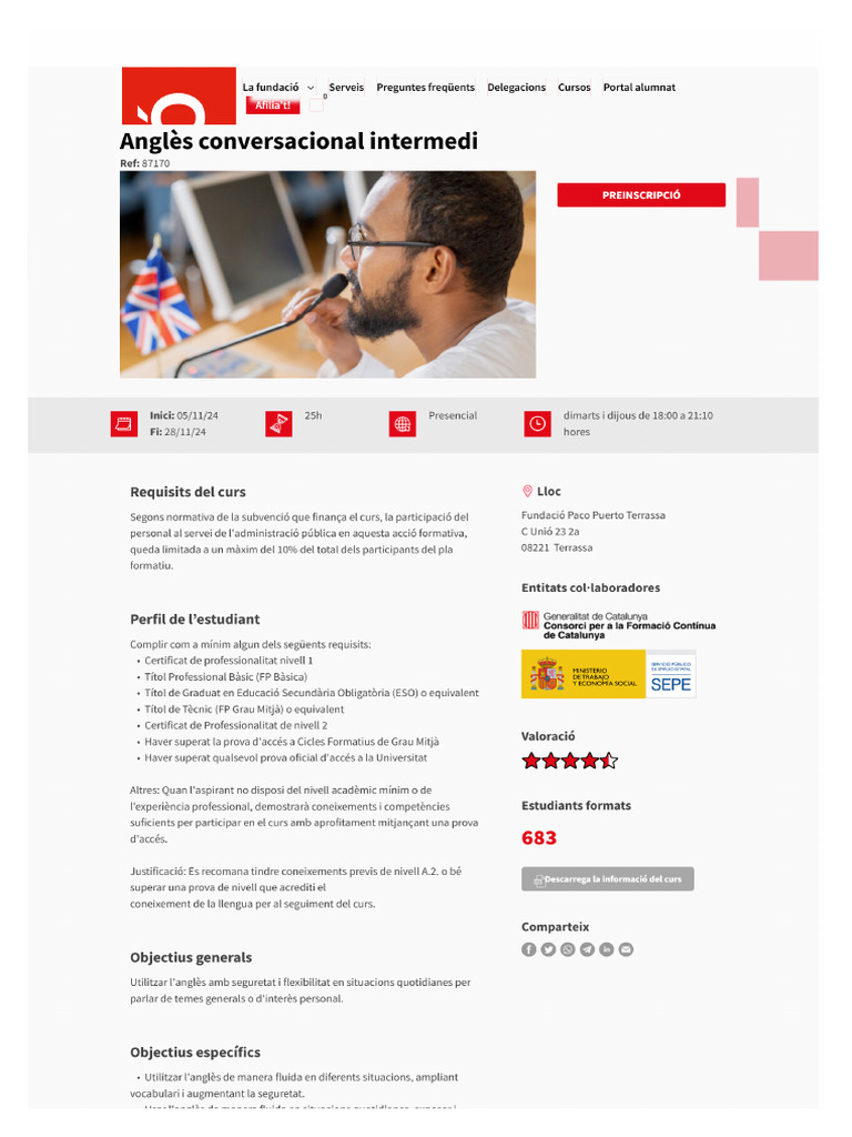 Anglès conversacional intermedi | PDF