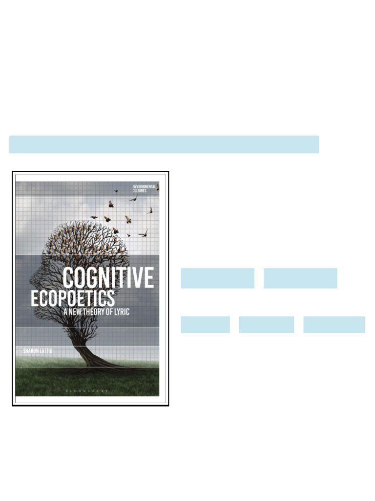 Cognitive Ecopoetics A New Theory of Lyric Sharon Lattig digital ...