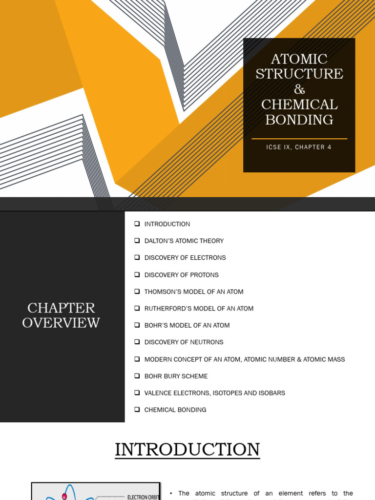 ATOMIC STRUCTURE.pptx | PDF | Atoms | Atomic Nucleus