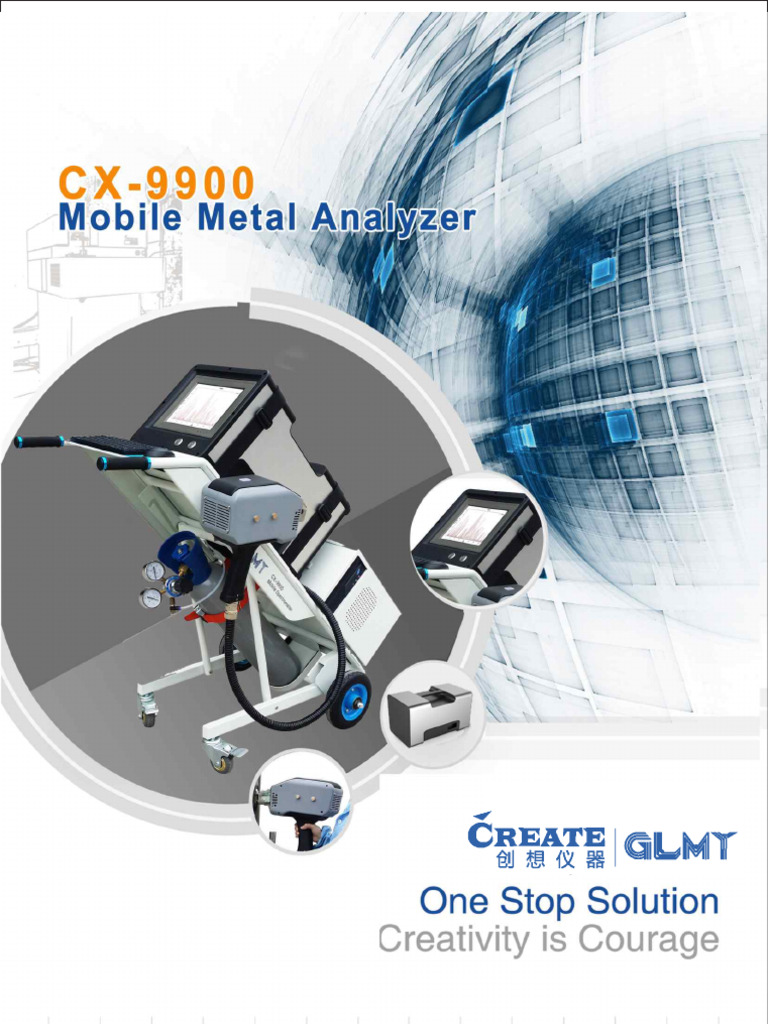 CX-9900 Mobile Metal Analyzer Overview | PDF | Spectrometer | Pipe ...