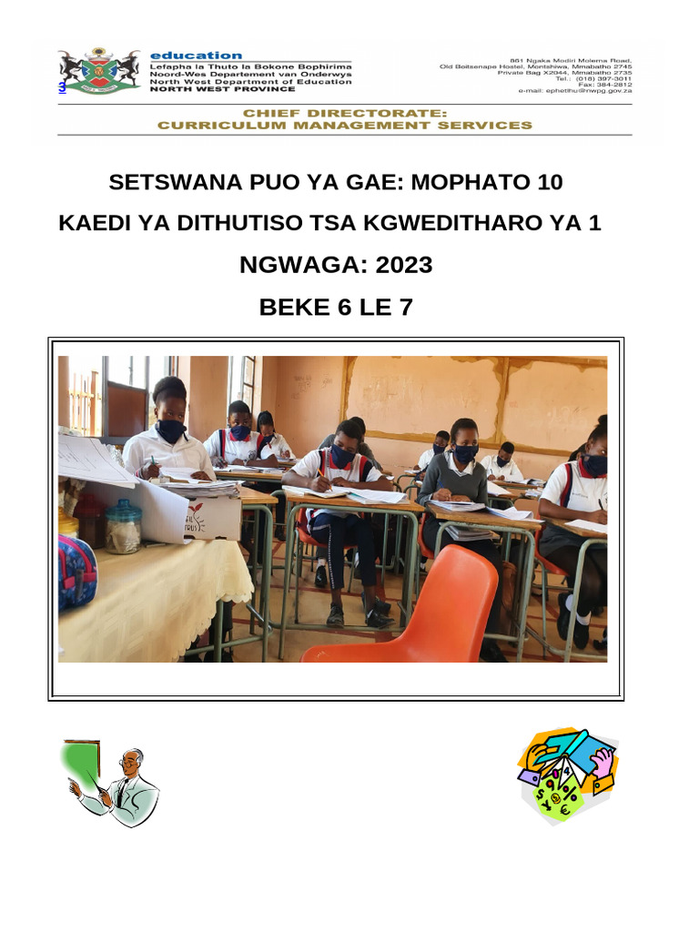 Ditirwana BEKE 6 Le 7 Mophato 10 | PDF