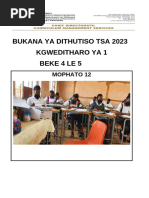 Tlhamo ya Setswana le Ditlhangwa | PDF | Languages Of Africa | Languages