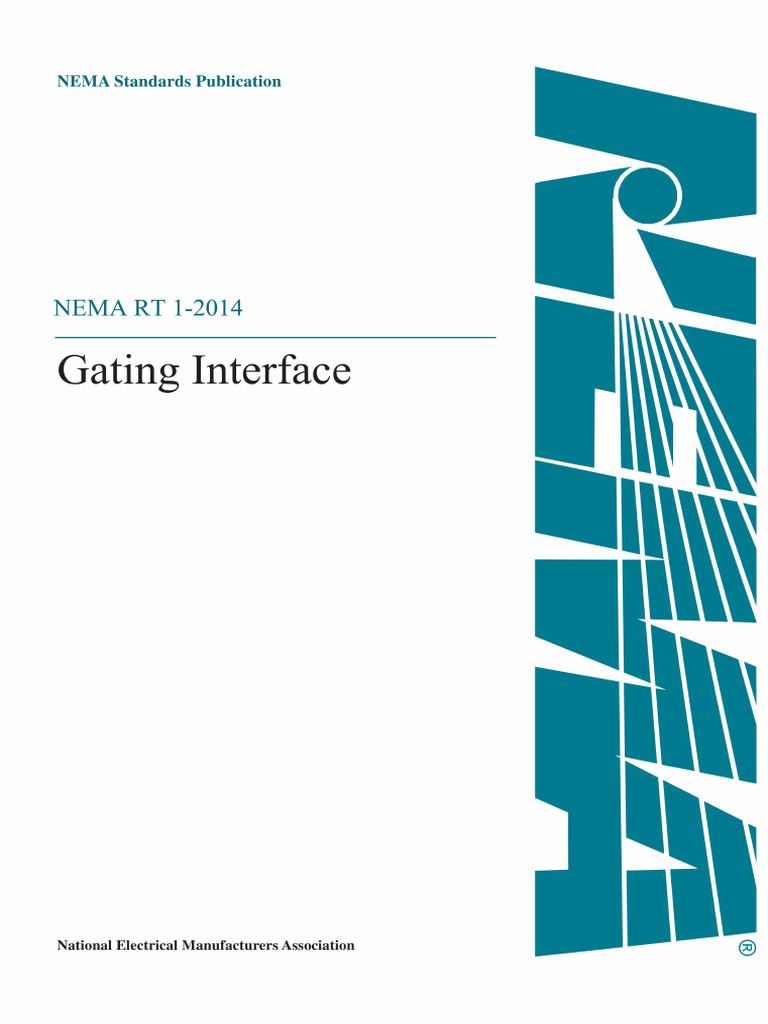 NEMA RT 1-2014 Gating Interface Standards | PDF | Radiation Therapy | Relay