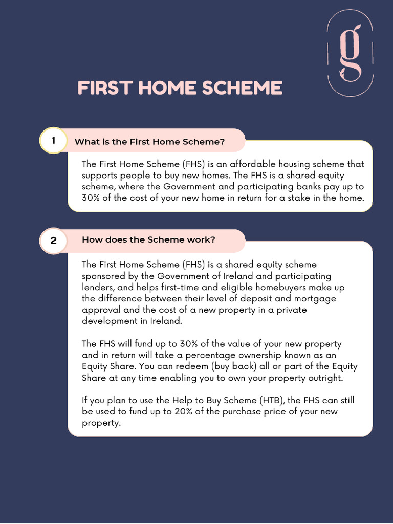 Greenpark First Home Scheme Summary | PDF | Mortgages | Equity (Finance)