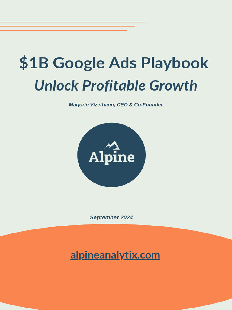 $1B Google Ads Playbook | PDF | Search Engine Optimization | Advertising