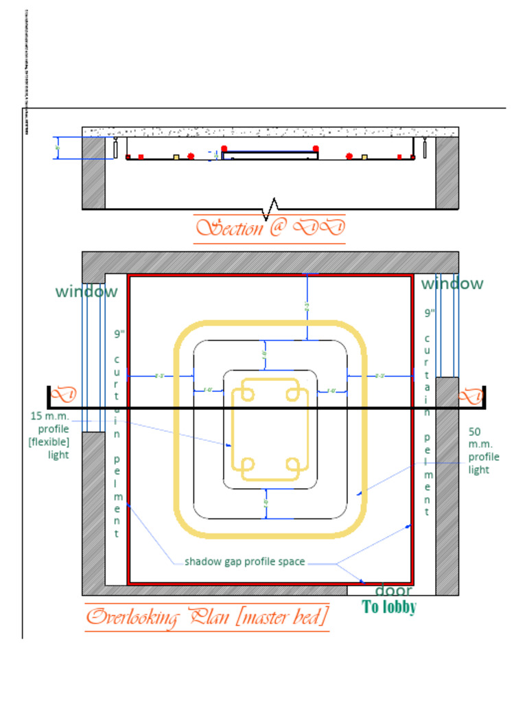 Shadow Gap Profile Design Details | PDF