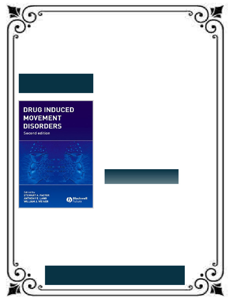 Drug Induced Movement Disorders 2nd edition Stewart Factor ebook ...
