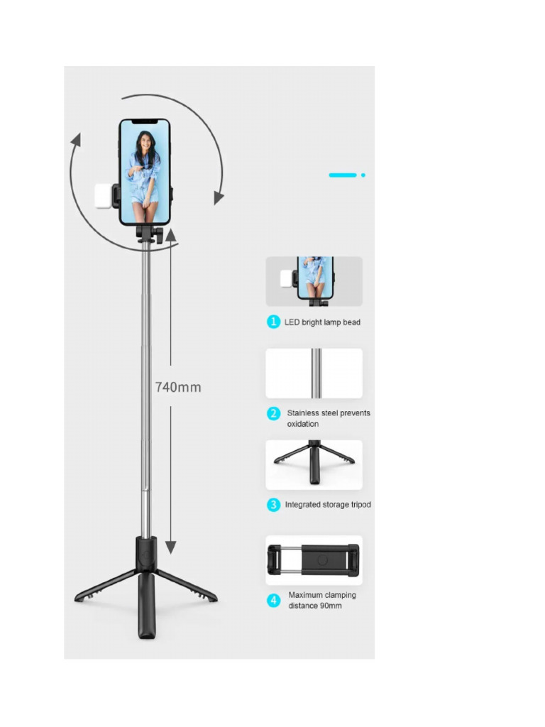 Tripod Stick | PDF | Tripod (Photography) | Equipment