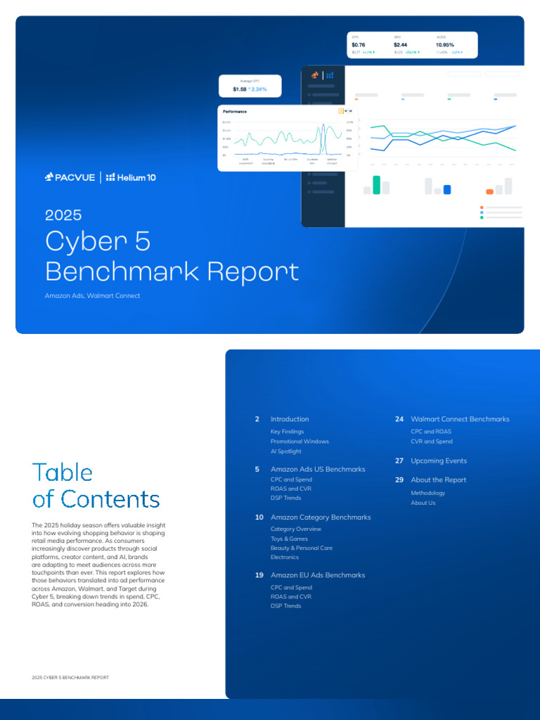 2025 Cyber Benchmark Report | PDF | Black Friday (Shopping) | Cyber Monday