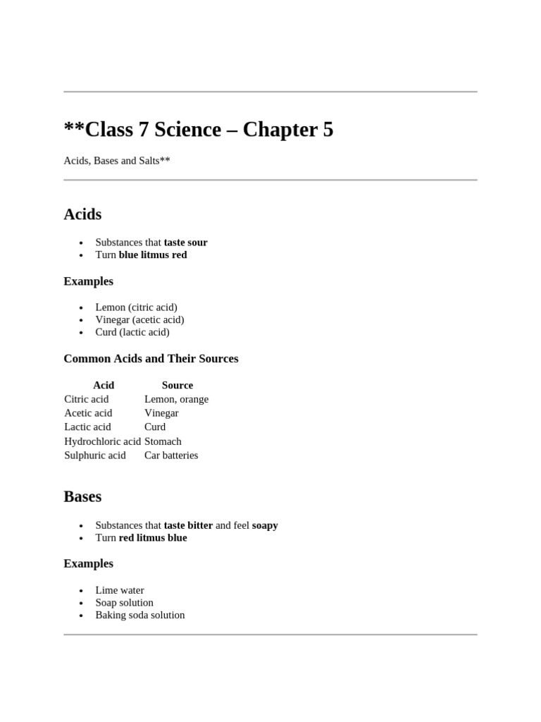 Class 7 Science | PDF