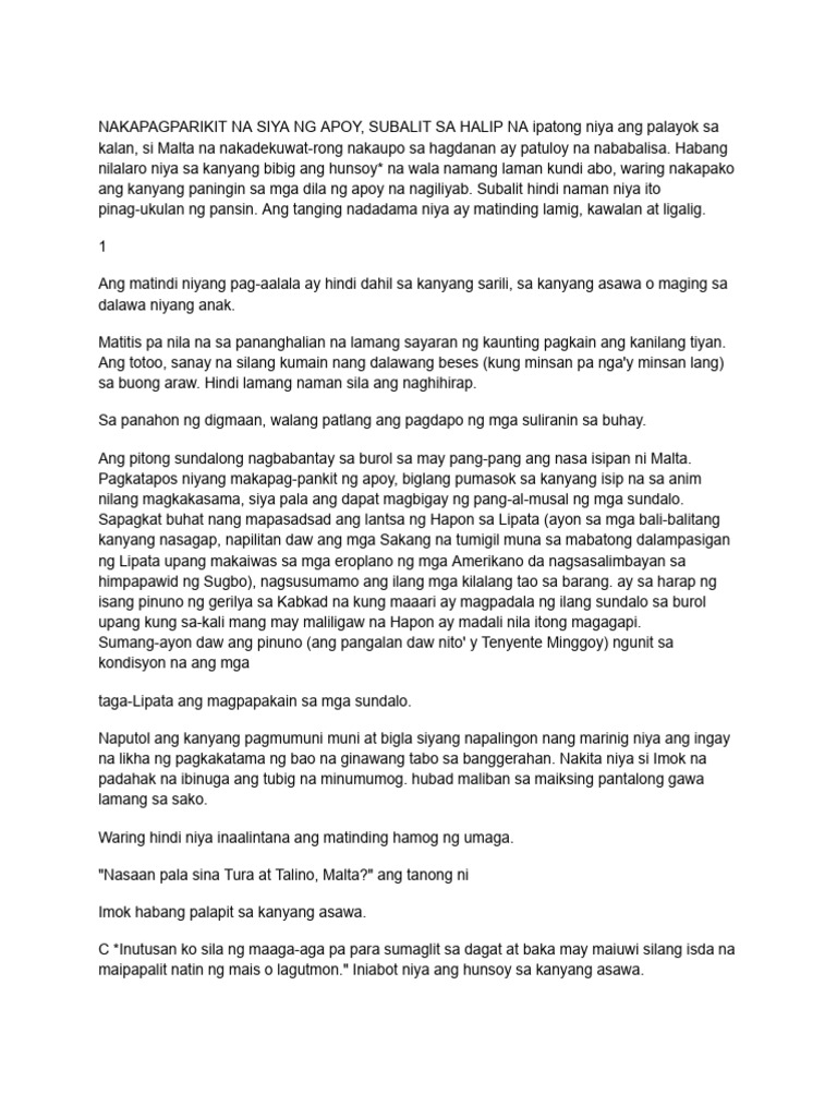 [Gelitph] Ang Hunsoy | PDF