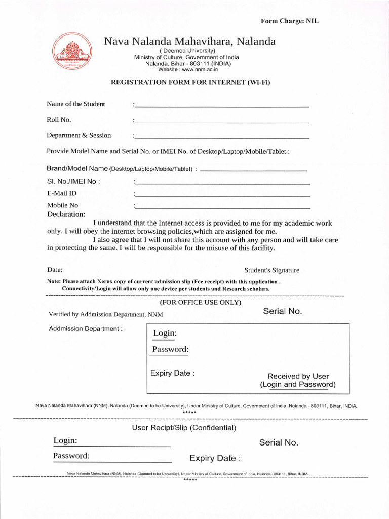Notice Wi Fi Registration Form 20256 NNM NB | PDF | Computing | Cyberspace