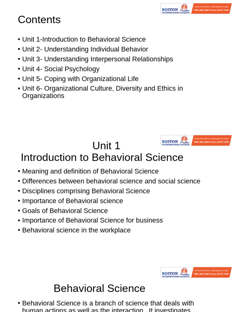 Behavioral Science in Business and Life | PDF | Behavioral Economics ...