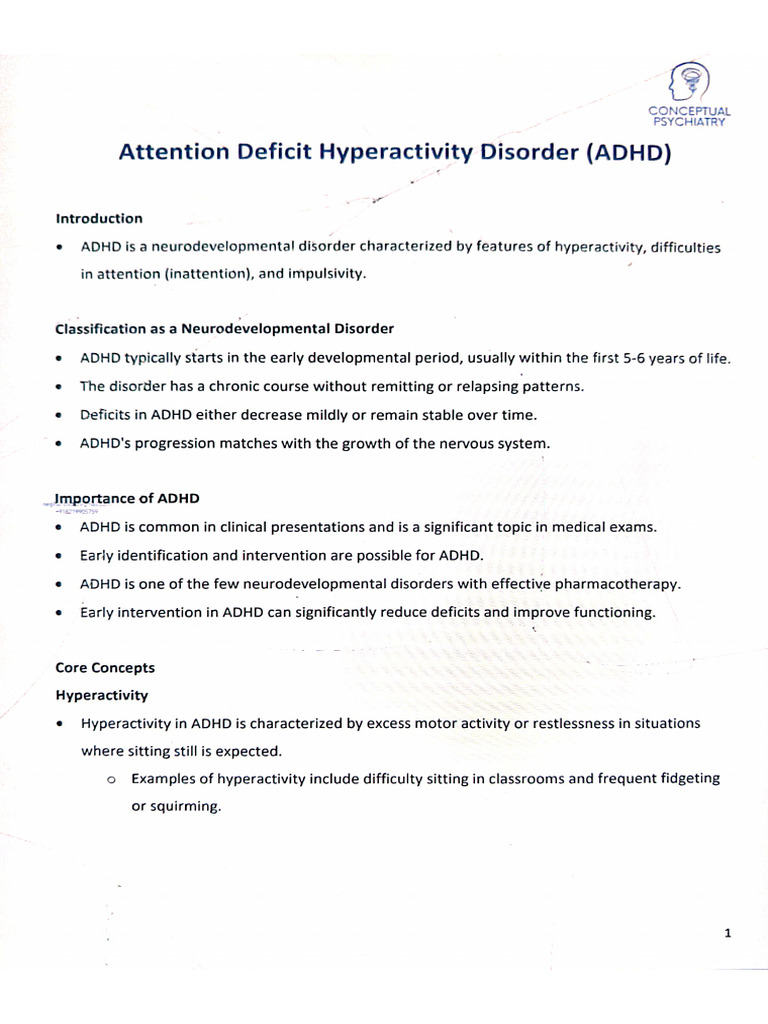 Adhd | PDF