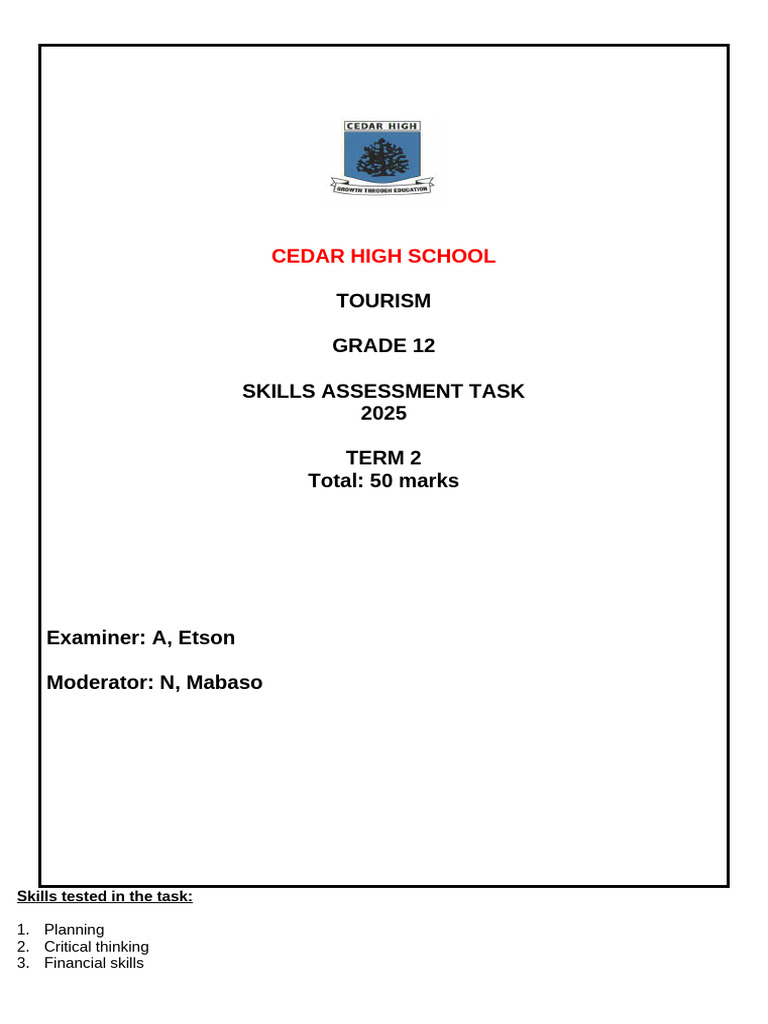 TERM 2 TASK | PDF | Daylight Saving Time