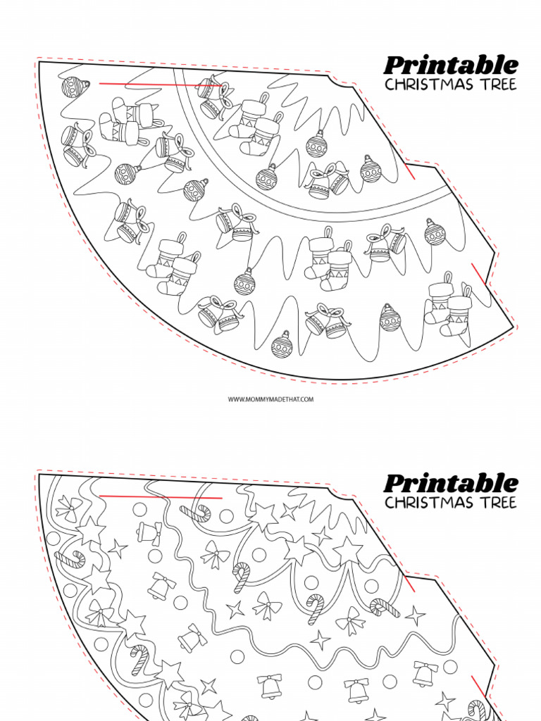 Printable Christmas Trees | PDF