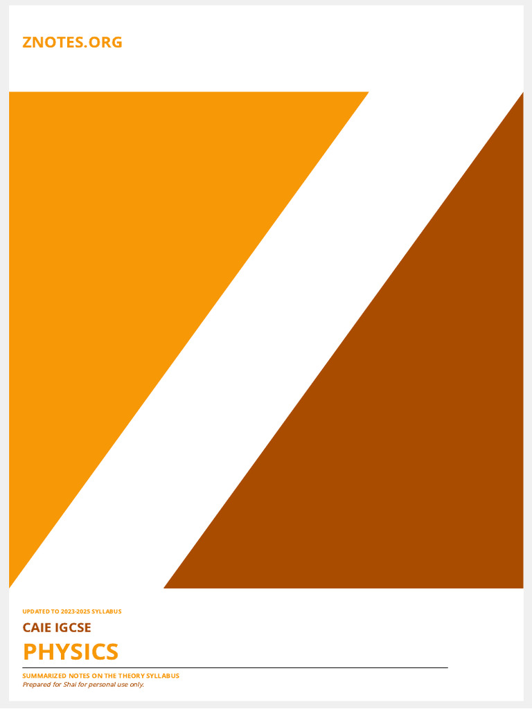 Physics - Theory | PDF | Force | Acceleration