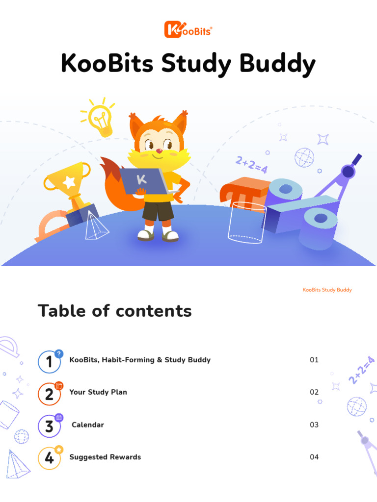 KooBits Study Buddy: Build Study Habits | PDF | Habits | Cognition