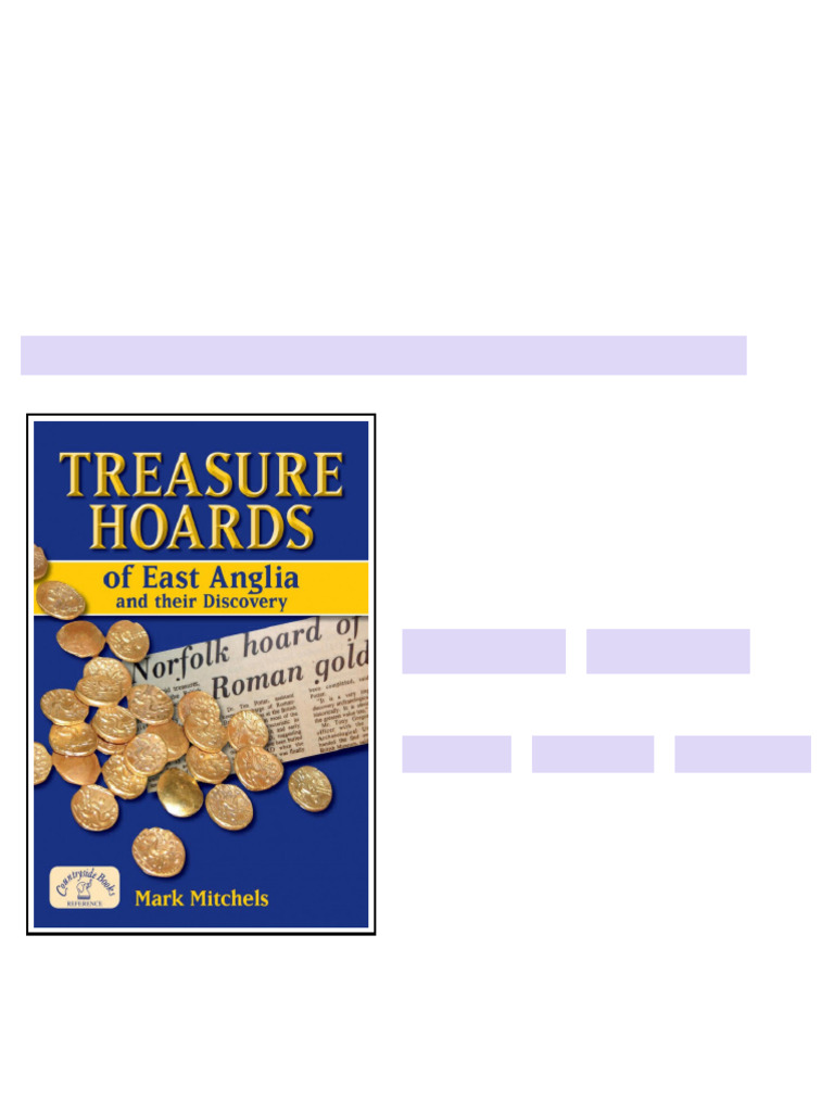 (Ebook) Treasure Hoards of East Anglia and their Discovery by Mark ...